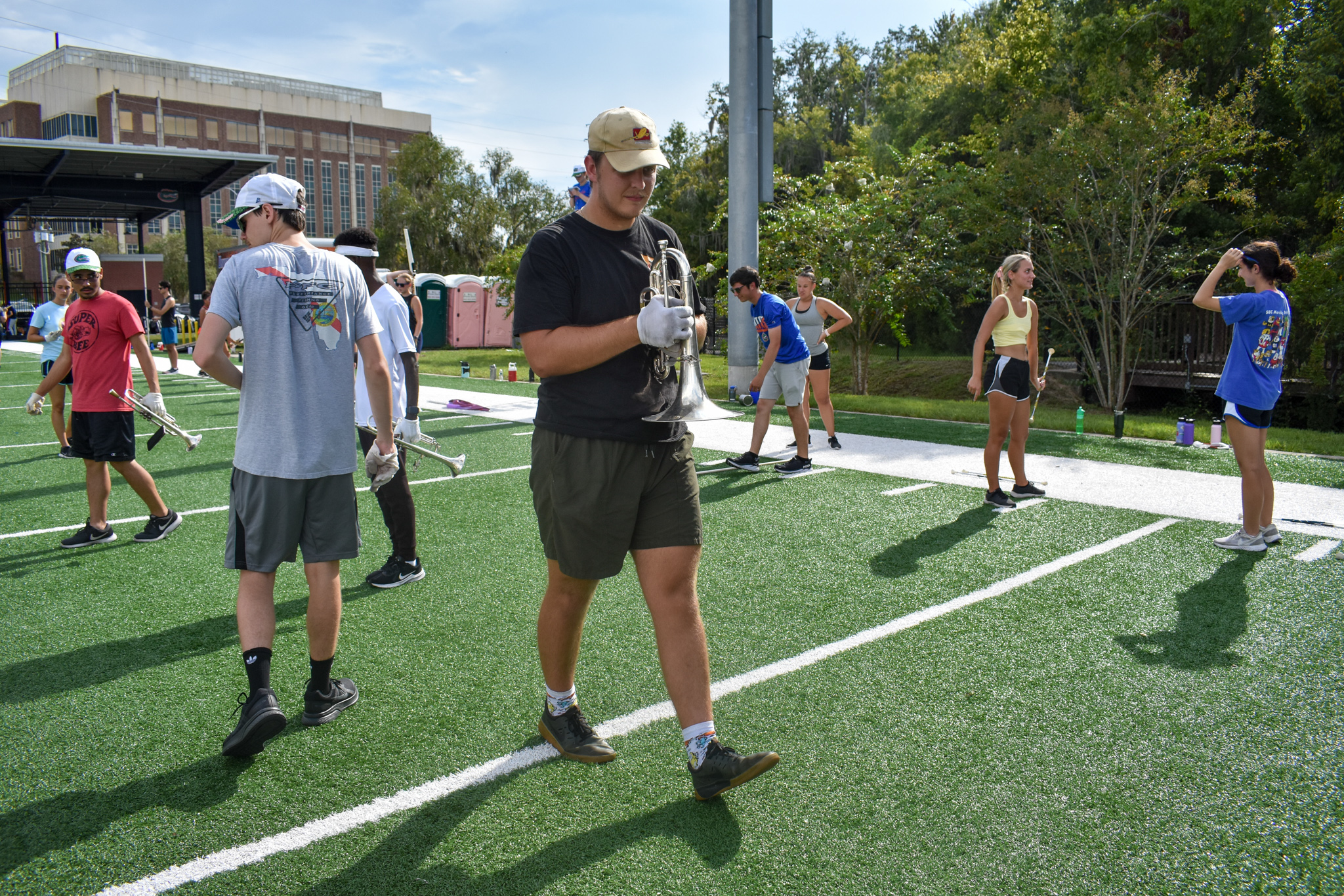 Behind the scenes: How the UF marching band takes the fieldNews ...