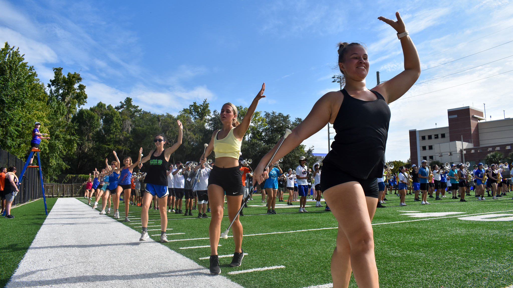 Behind the scenes: How the UF marching band takes the fieldNews ...